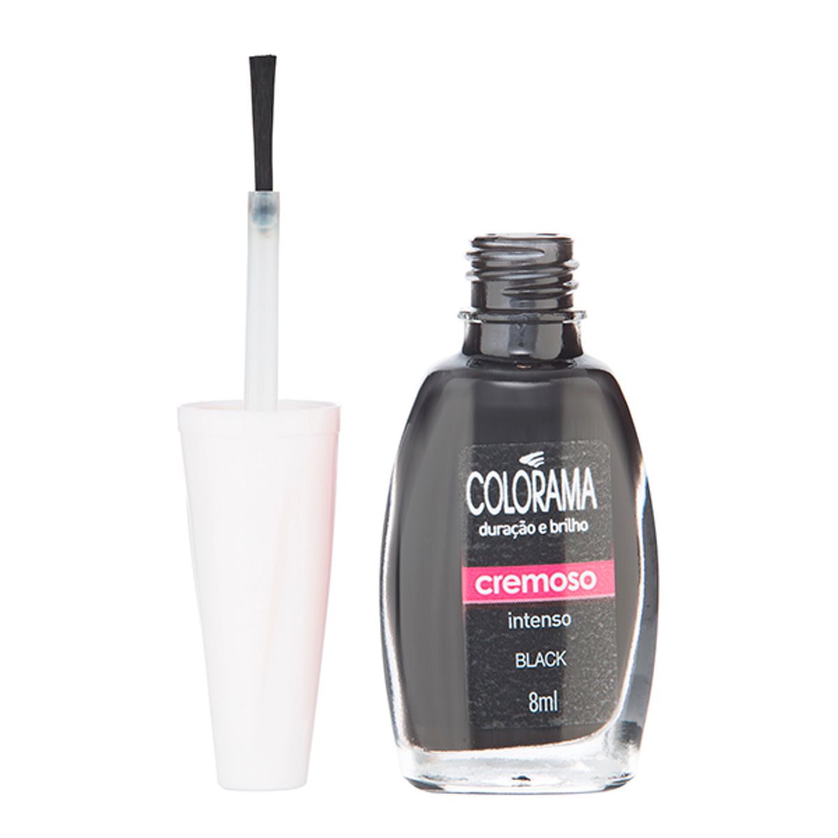 Esmalte Colorama Negro 8 ml - Farmalife
