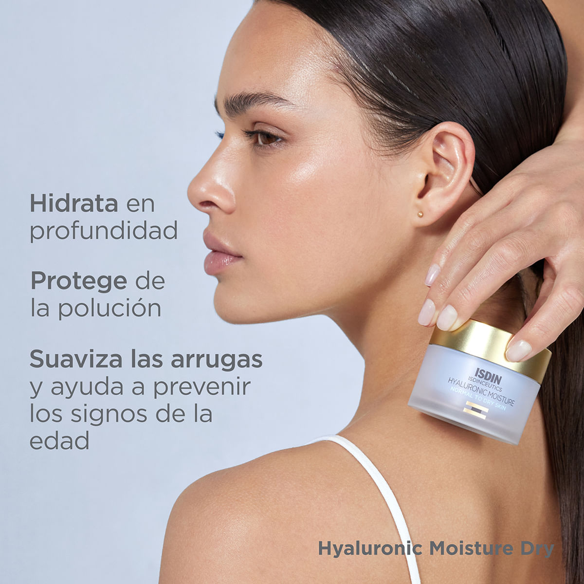 ISDIN ISDINCEUTICS HYALURONIC MOISTURE CREMA NORMAL/SECA X 50GR - Farmalife