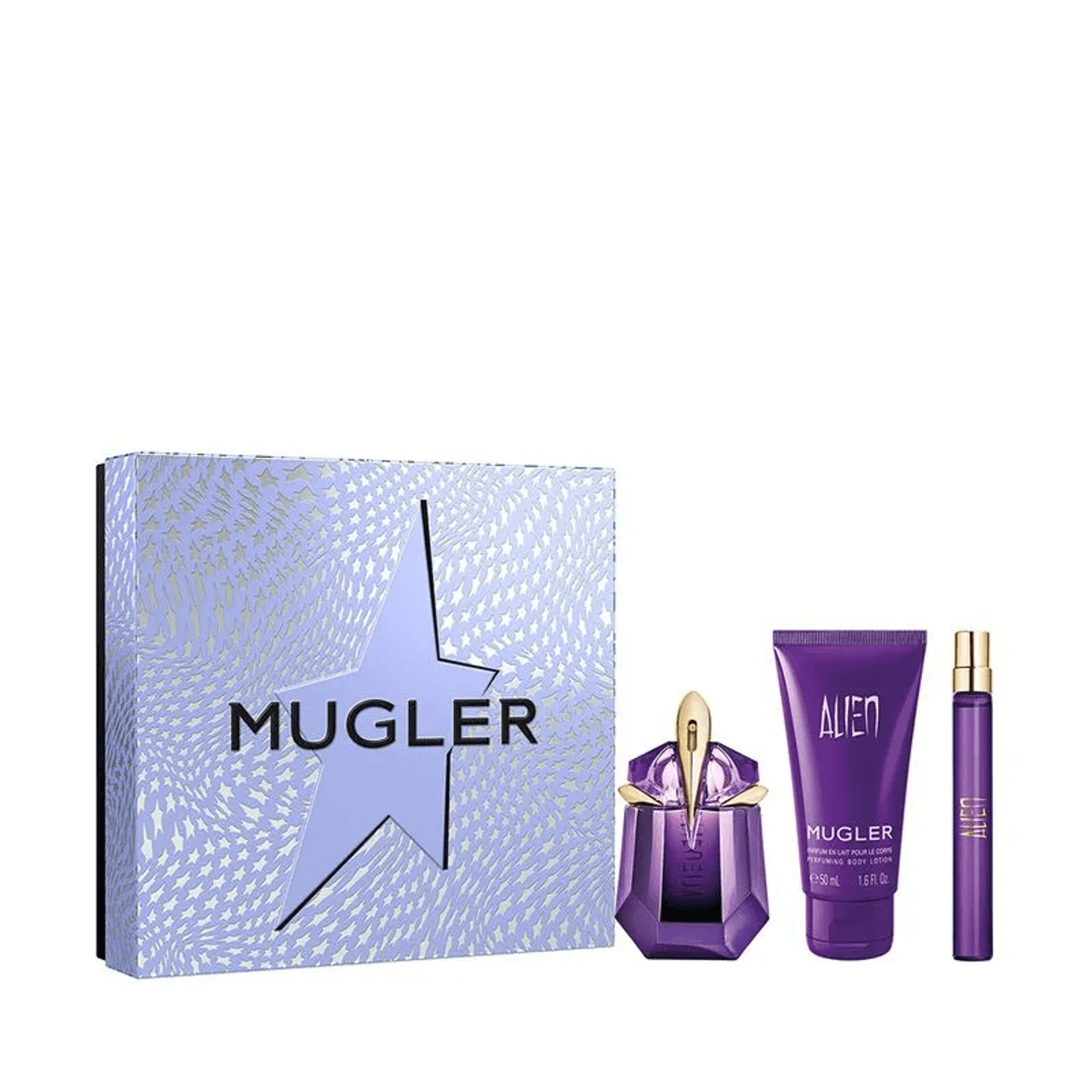 THIERRY MUGLER ALIEN EDP RECARGABLE X 30 ML + 10 ML+ 50 BODY LOTION ...