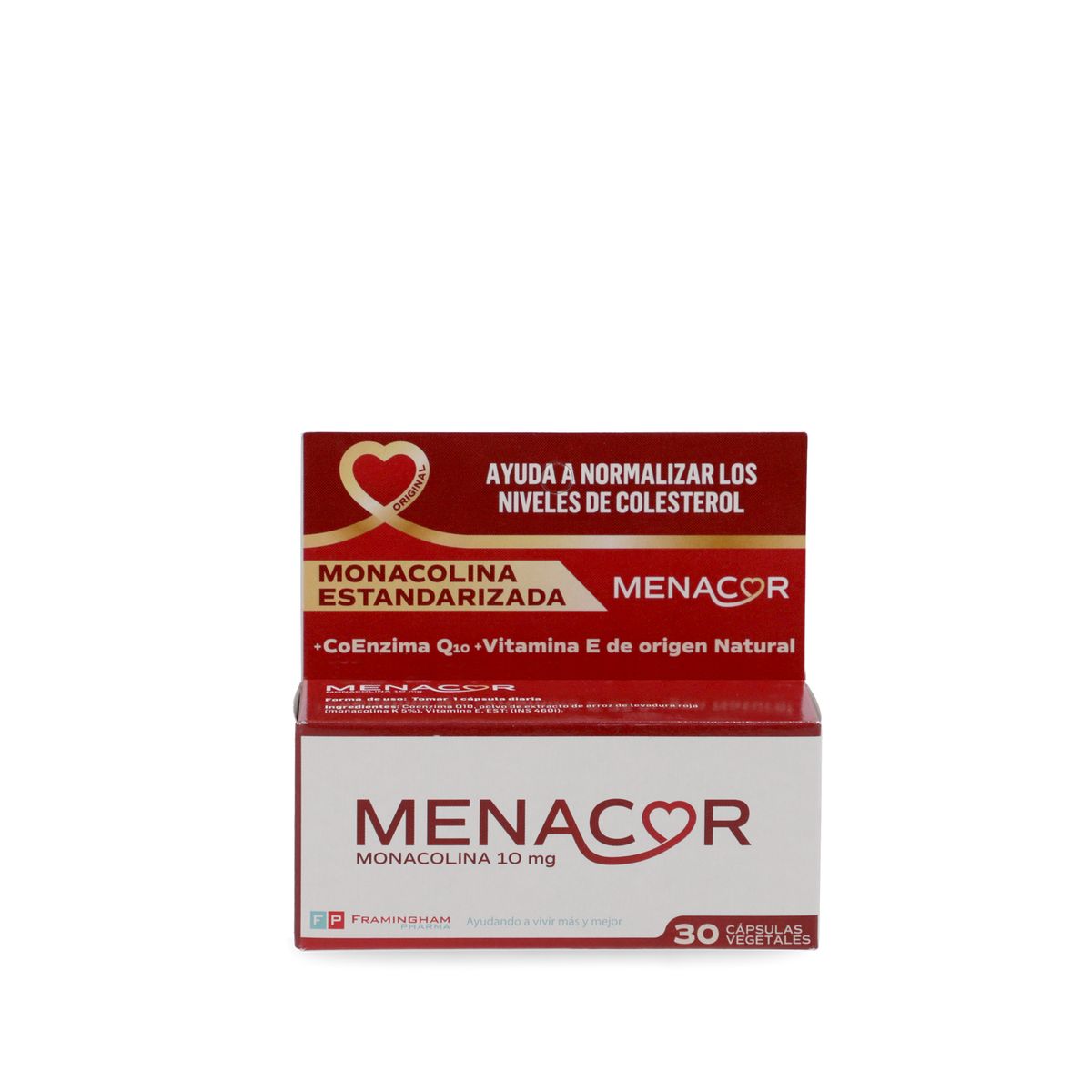 Menacor® Suplemento cardiovascular de origen vegetal - Farmalife