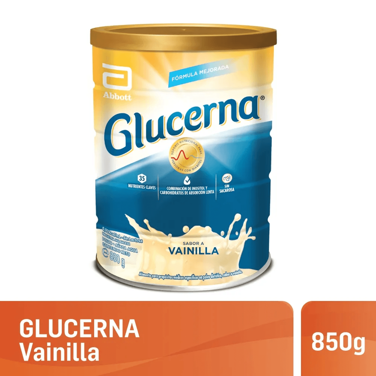 GLUCERNA POLVO LATA X 850 G - Farmalife