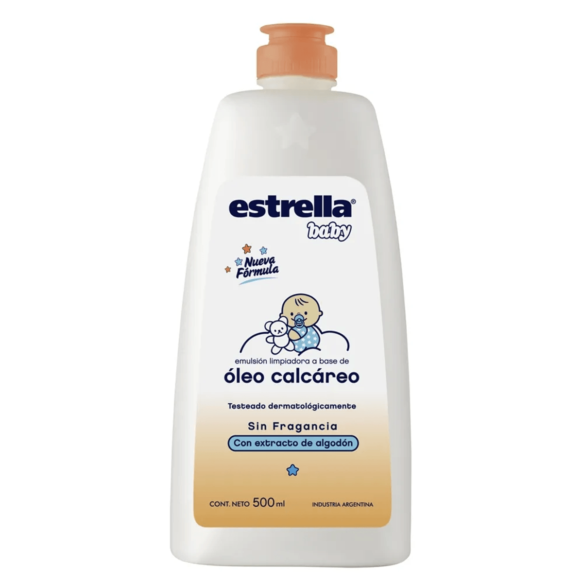 Oleo Calcareo Estrella Baby 500 Ml S/Fragancia Con Extracto De Algodon ...