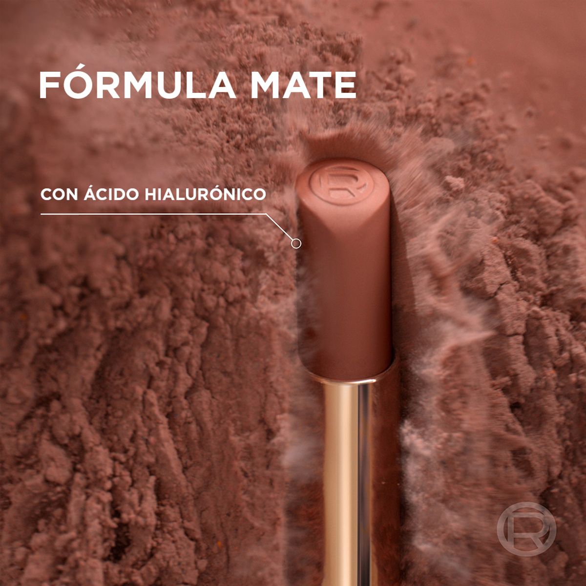 Labial Matte L'Oréal Paris Color Riche Tono Le Nude Defiant - Farmalife